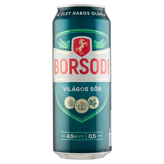 Beer – Borsodi 4.5% 0.5l #24 – Sleepy Pepper LTD