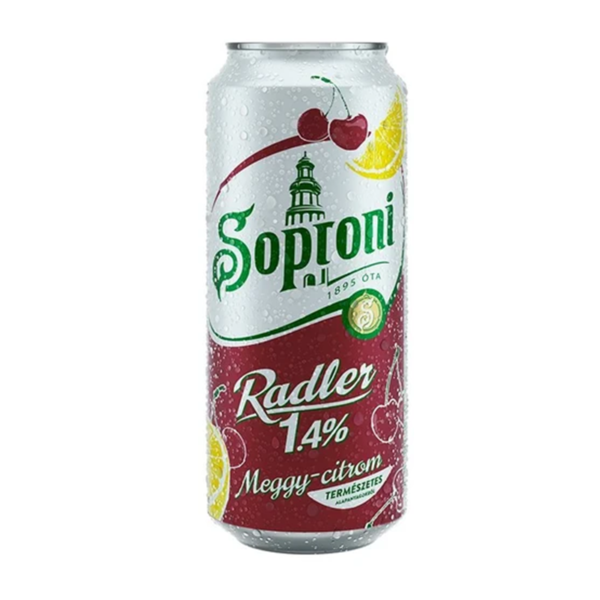 Beer – Soproni ALE Sour Cherry flavoured drink 4% 0.5l #24 – Sleepy ...