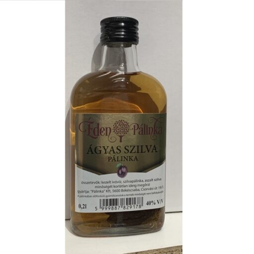 Alfoldunk Aranya MINI bedded plum palinka 40% 0.2l – Sleepy Pepper LTD