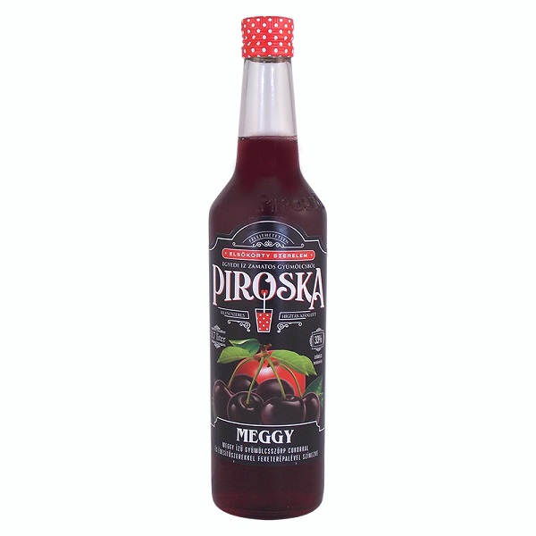 Piroska Sour cherry flavoured syrup with s+s 0.7l #6 – Sleepy Pepper LTD
